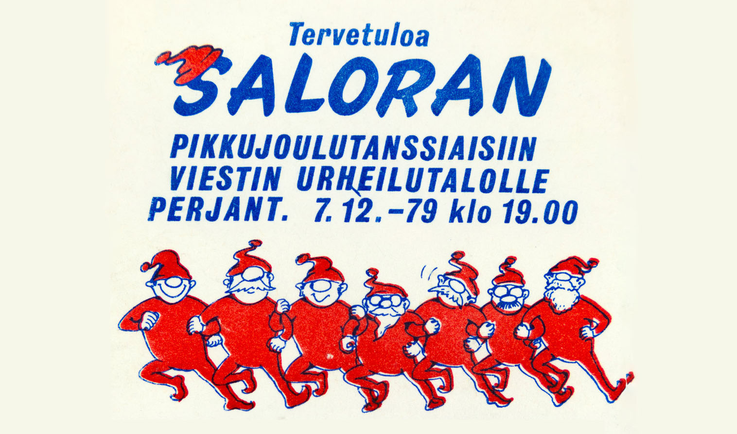 Salora Oy:n pikkujoulukutsu - Salon historiallinen museo SAMU